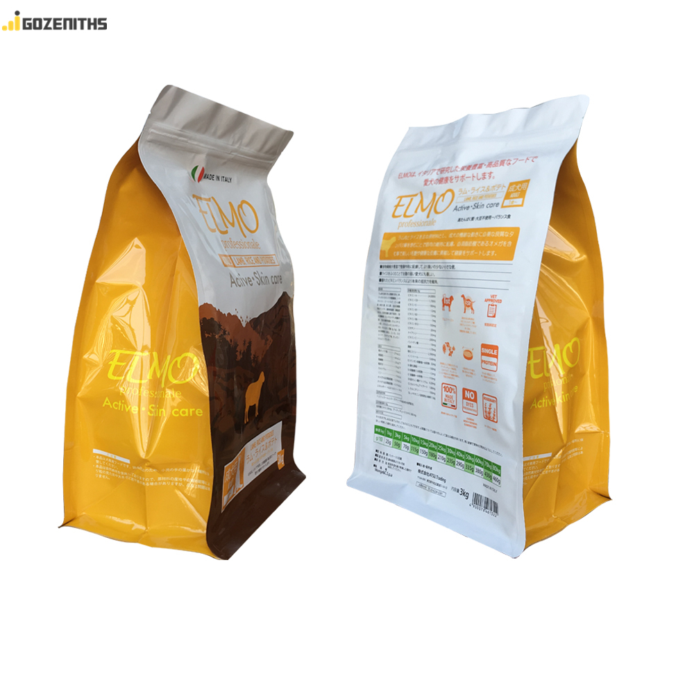 Custom Flexible Packaging for 3KG Pet Food/Pet treats - Gozeniths