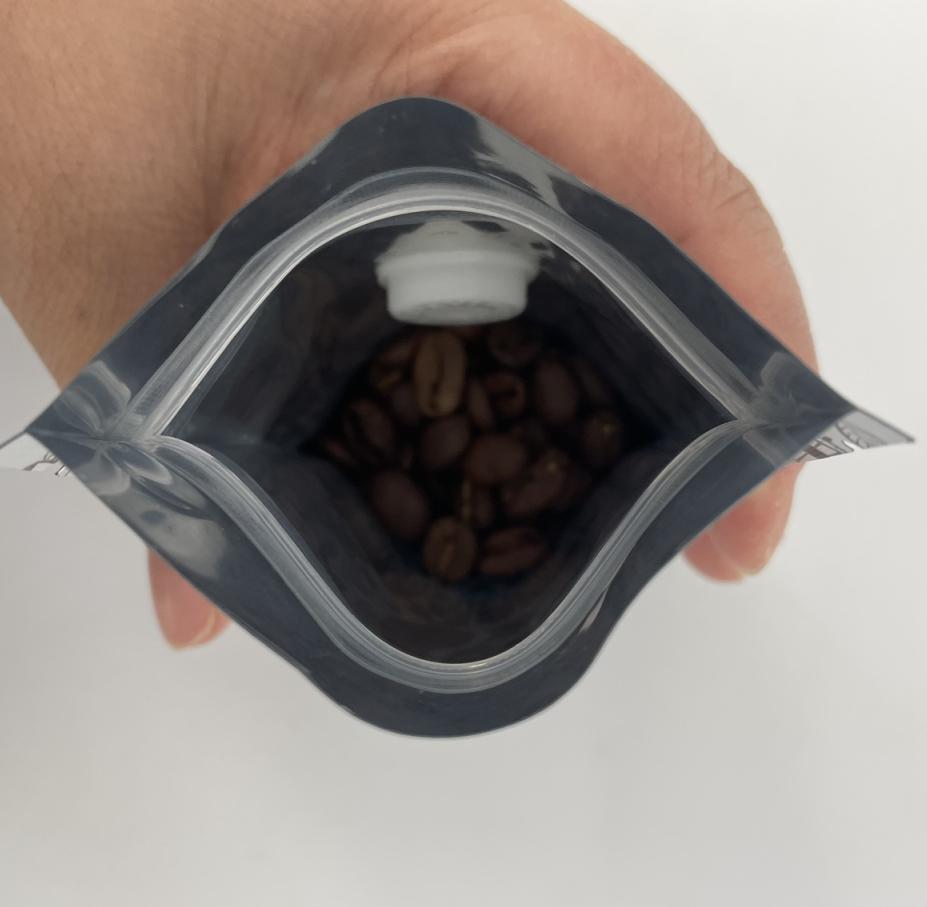 100g Coffee Bean Or Coffee Powder Packaging Bag With Valve - Gozeniths