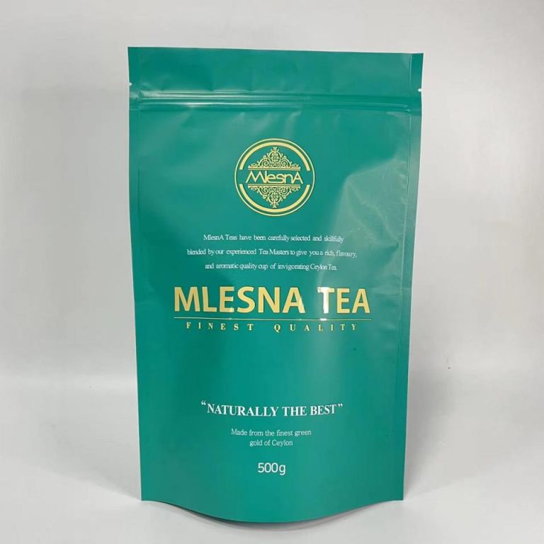 500g Tea Packaging Custom Printed Stand Up Bags - Gozeniths