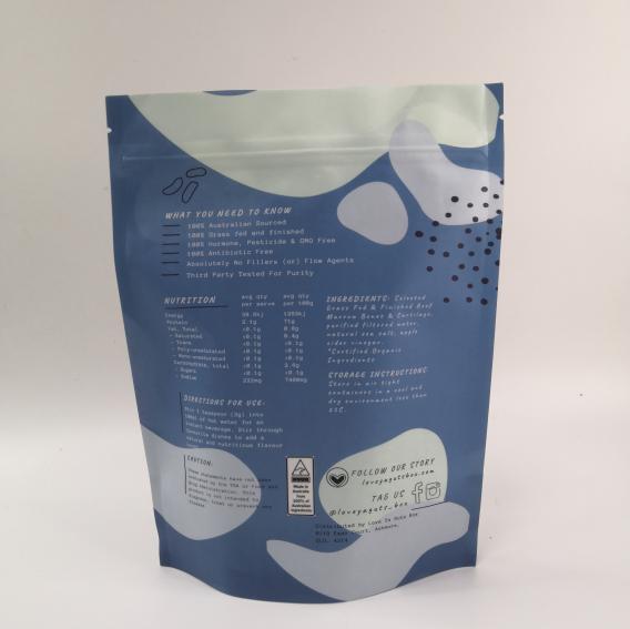 Bone Broth Powder Custom Packaging Bags - Gozeniths