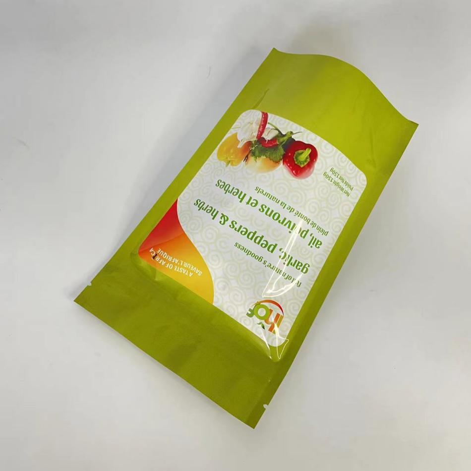 150g Garlic pepper herbs customized stand up pouch - Gozeniths
