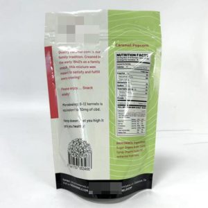 300g Hemp Corn Custom Printing packaging stand up pouches - Gozeniths