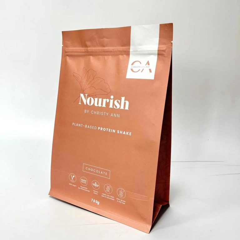 700g protein powder Packaging Custom Printing Box bags - Gozeniths