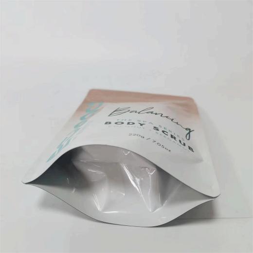 stand-up bags with zipper for body scrub packaging - Gozeniths