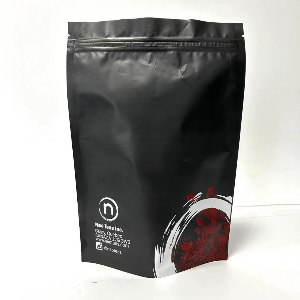 100g Matcha Powder Packaging Custom Printing Stand Up Pouches - Gozeniths