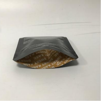 Cannabis stand-up pouch with zip in laser finish - Gozeniths