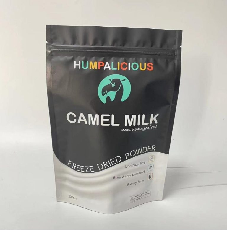 Stand Up Pouches For 200g Camel Milk Freeze Dried Power - Gozeniths